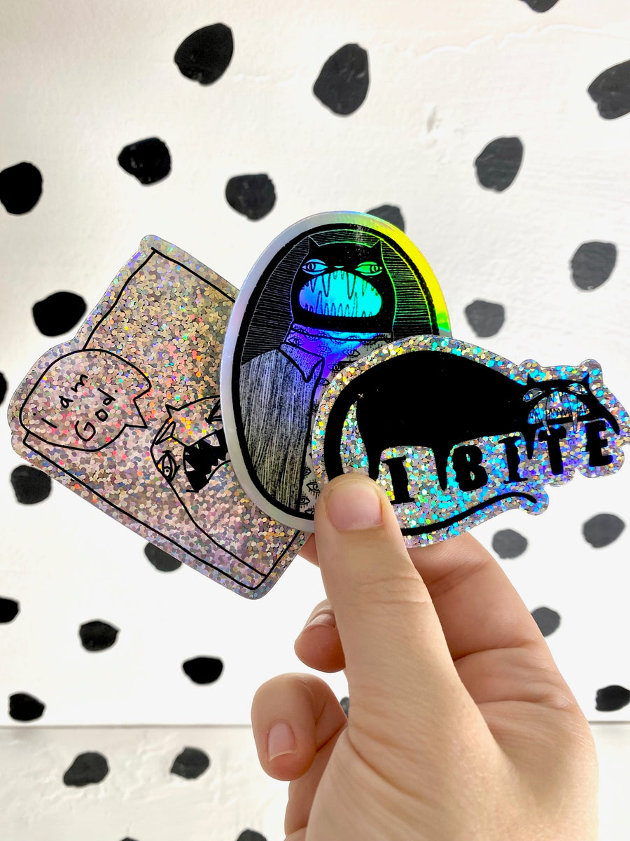 I Bite Sticker – MTC Pottery